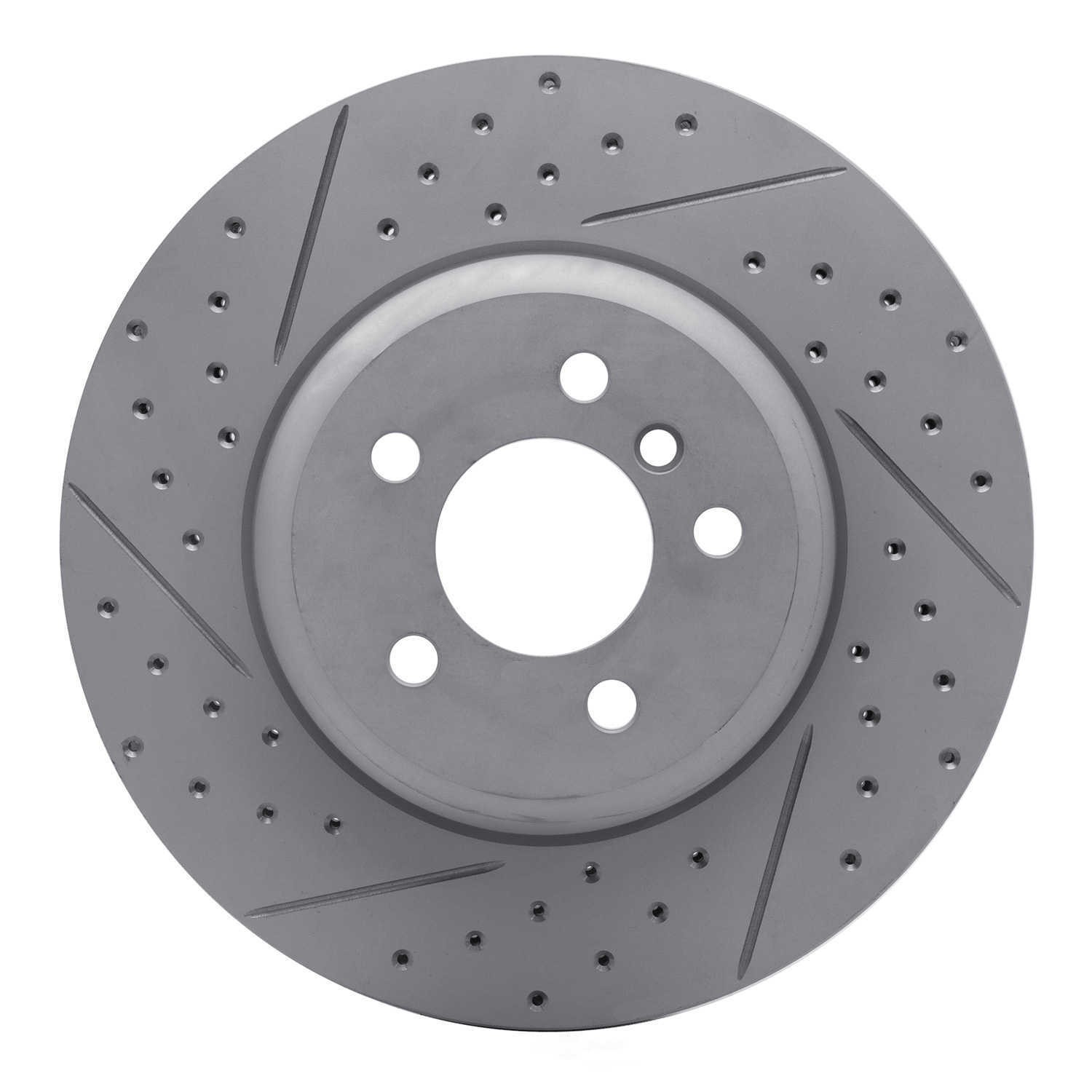 Disc Brake Rotor-Geoperformance Rotor - Drilled and Slotted DFC 830 ...