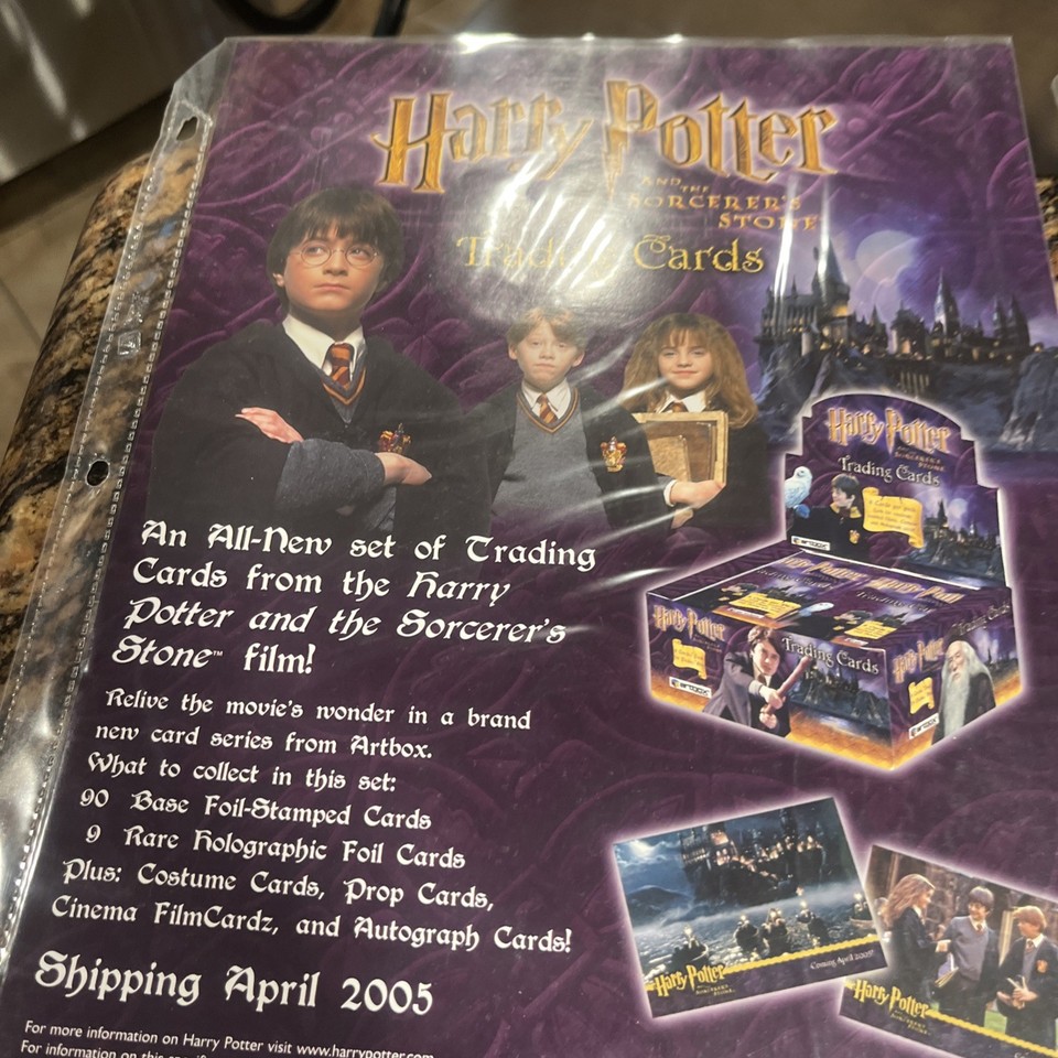 2005 Harry Potter And The Sorcerer’s Stone Trading Card Set 1-90 | eBay