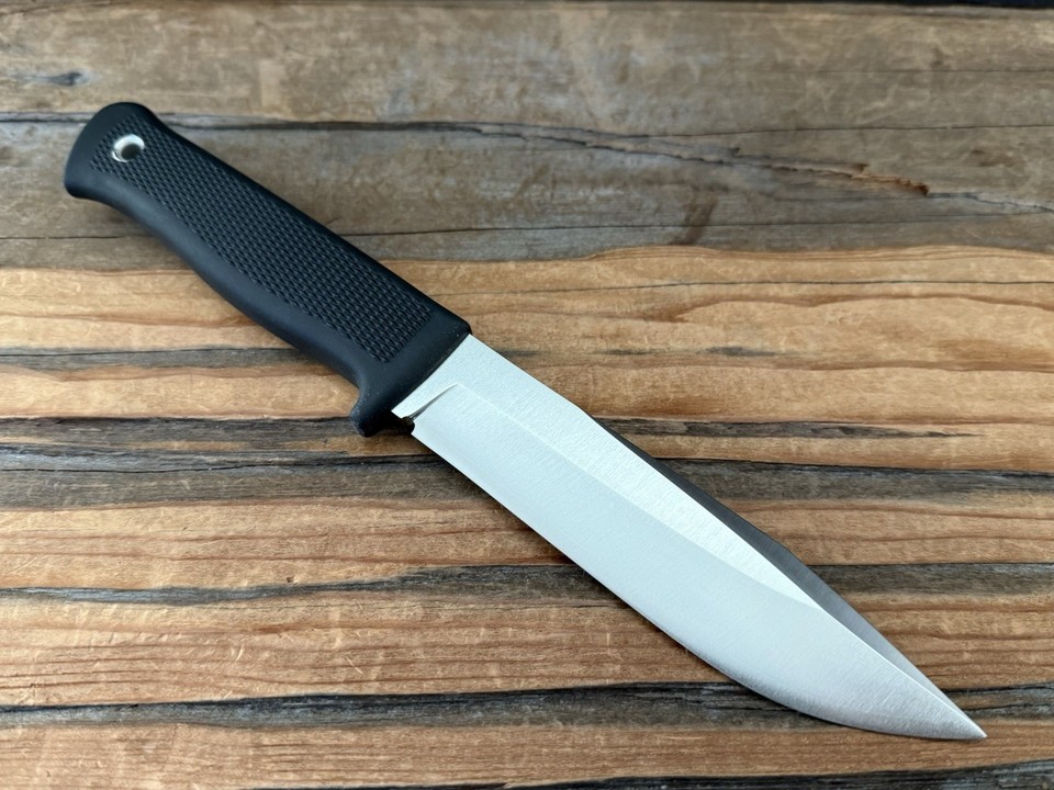 Fallkniven S1 Forest Knife, 5.13" Lam VG10, Black Thermorun Handle, Zytel Sheath | eBay