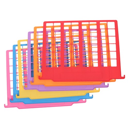 6 Pcs Hanging File Divider Folder Inserts Drawer Dividers Folders ...