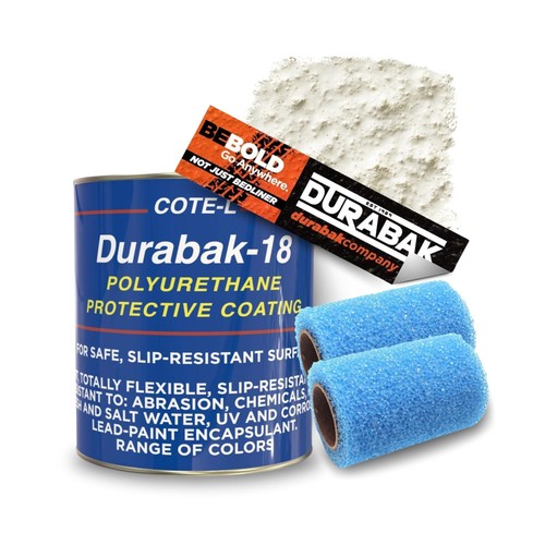 Durabak-18 Textured Truck Bed Liner Gallon KIT - Roll On Coating | DIY ...