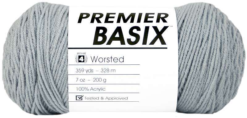 Premier Yarns Basix Yarn Light Gray | eBay