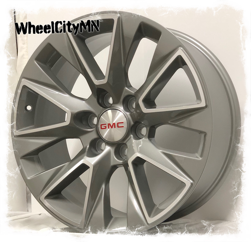 20" silver machine OE 84486663 replica RD2 5919 rims fits 2022 GMC ...