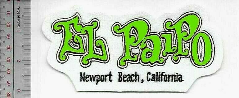 Surfing California El PaiPo Surfboards Patch Newport Beach | eBay
