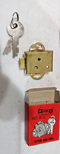 NOS 12 Vintage Guard Security No. 919 Letter Box Lock Case of 12 NEW ...