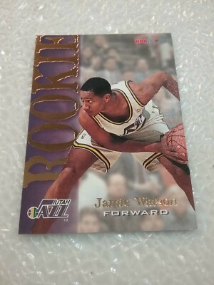 Jamie Watson Jazz 1995 Skybox NBA Hoops Rookie #377 | eBay