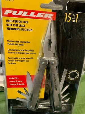 Fuller 15-in-1 Multi Purpose Tool STAINLESS STEEL - NEW SEALED | eBay