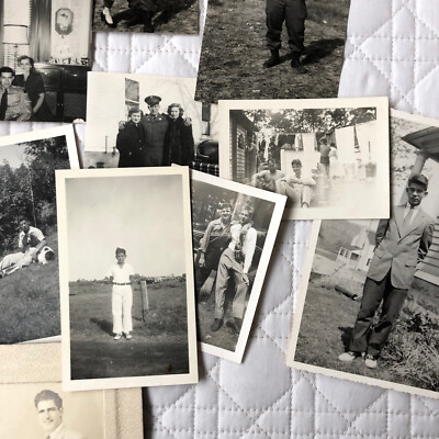 Vintage Photographs Men Antique 1900-1950s Gay Lot of 18 Military Working Class | eBay