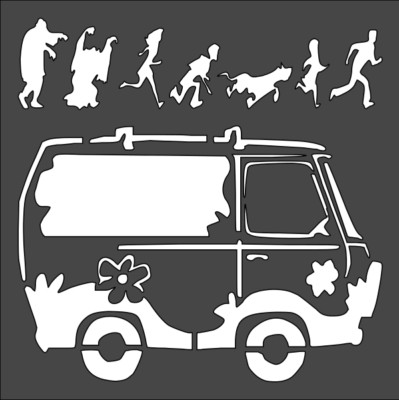 Scooby Doo Pumpkin Stencil
