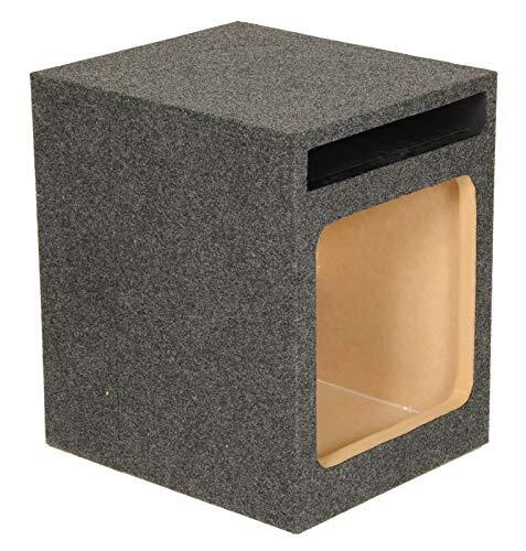HD112 12" Single Heavy Duty Vented Square Subwoofer Sub Enclosure Box ...