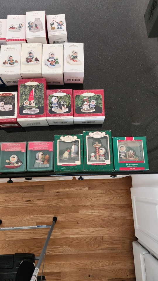 Hallmark Frosty Friends Collection - Full Series, Original Boxes | eBay