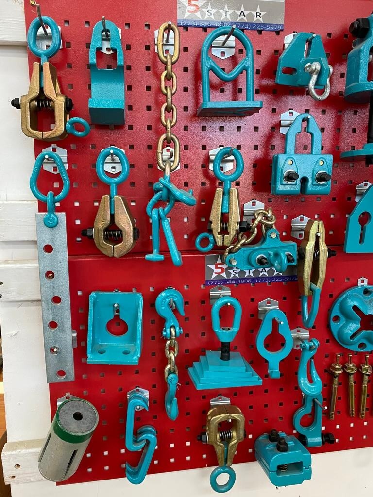 SET#91 - 53 PIECE HEAVY DUTY AUTO BODY FRAME MACHINE PULLING TOOLS ...