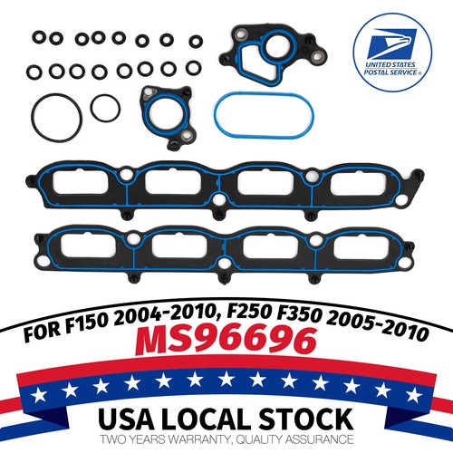 Intake Manifold Gaskets Set MS96696 Fit For Ford F-150 Lincoln ...