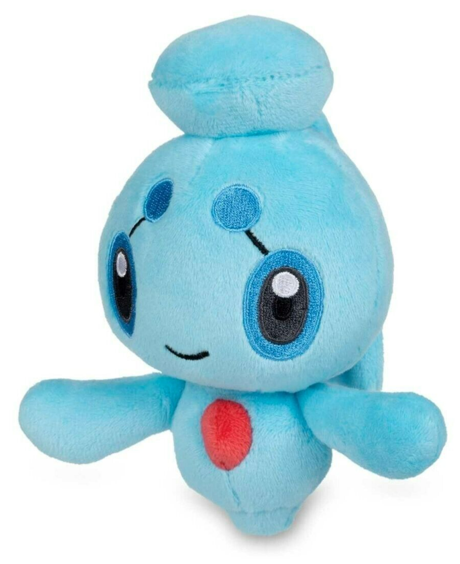 Pokemon Center Original Sitting Cuties Plush Phione 5.5in Water Sea ...