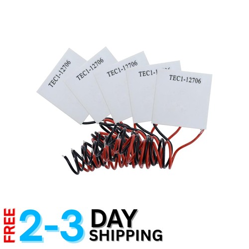 Thermoelectric Cooler Plate Aluminum 40x40mm 5PCS for Refrigeration ...