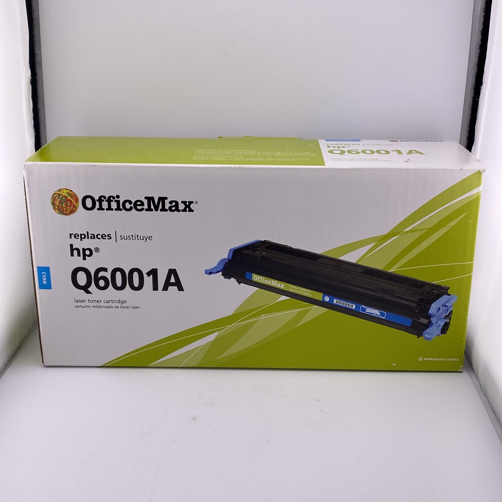 OfficeMax CYAN Toner Ink Cartridge( Replacement For Hp Q6001A | eBay