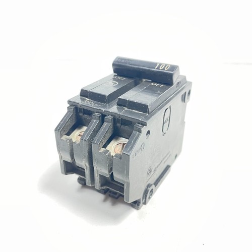 GE 2 pole 100A THQL21100 120,240V Circuit Breaker Interrupter THQL Type ...