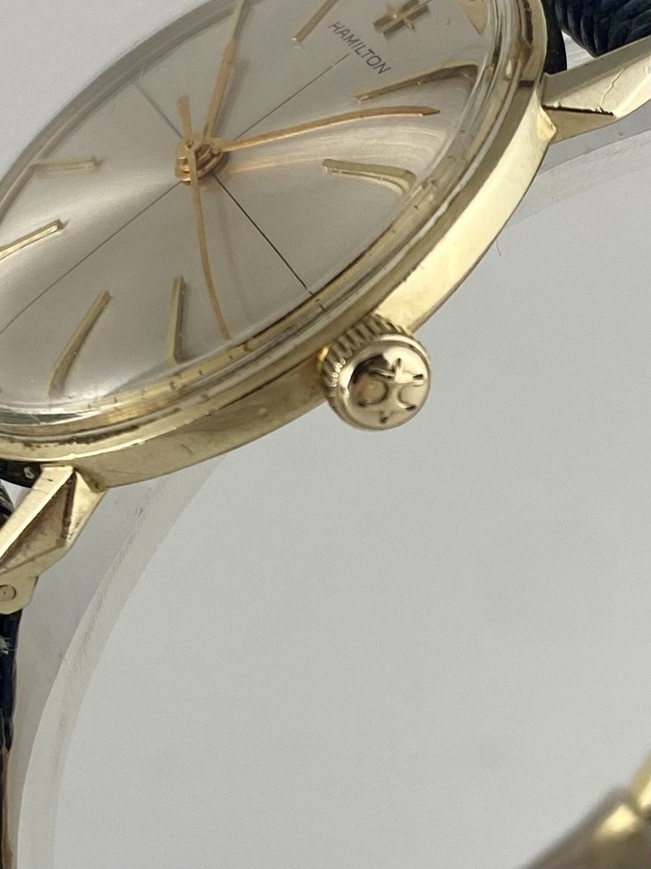 Vintage Hamilton Sea Baron 1964-Manual Wind Watch-Running-Read-Swiss ...