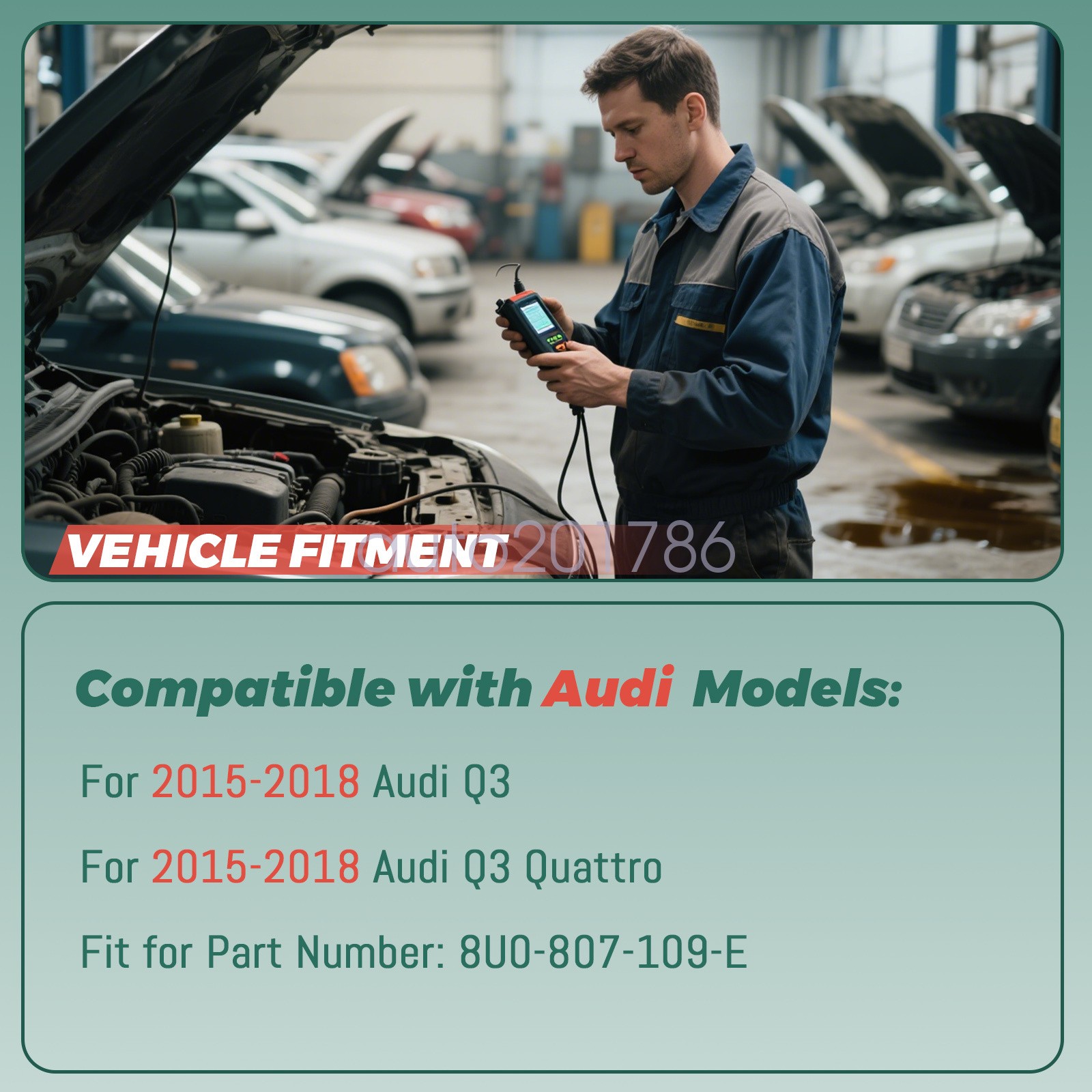 NEW for Audi Q3 Quattro Front Bumper Support Impact Reinforcement Bar ...