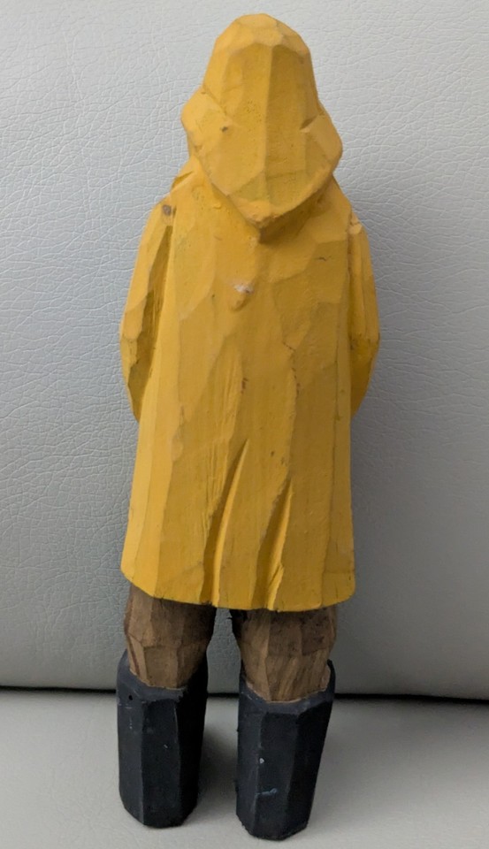 3 Vintage Hand Carved Wooden Wood Captain Fishermen Sailor Nautical ...