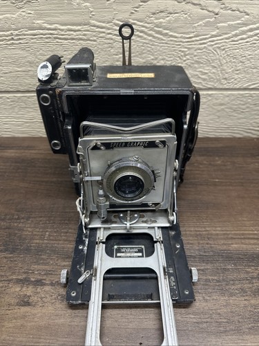 Graflex Crown Graphic 4x5 Camera Untested As Is | eBay