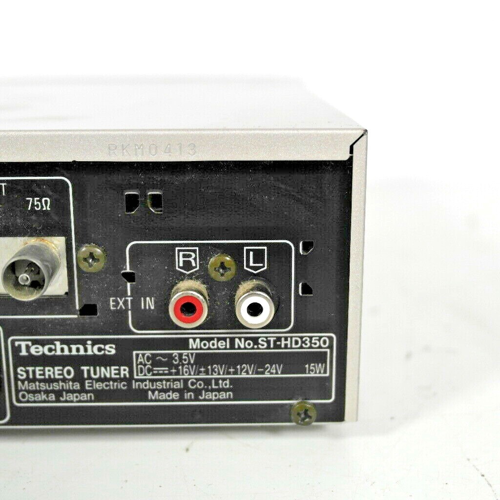 Technics ST-HD350 Stereo Separate Radio Tuner. *UNTESTED*. Silver. Midi ...