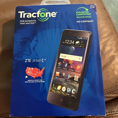Tracfone TCL LX 4G LTE 16GB Black 5.3" Touch Smartphone New | eBay