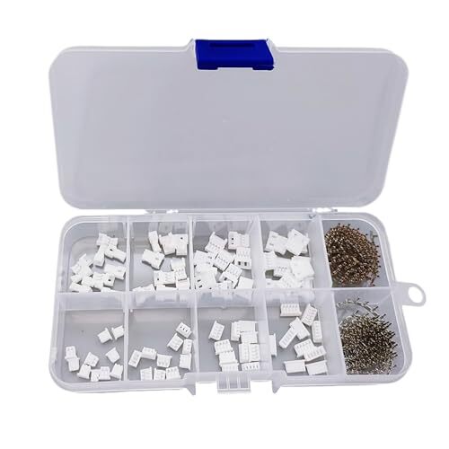 380Pcs JST 1.25mm Pitch Male Female Housing Connector Aerial Docking | eBay