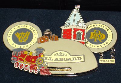 LE JUMBO Walt Disney Pin Mickey Mouse 50 Years Railroad Train ...