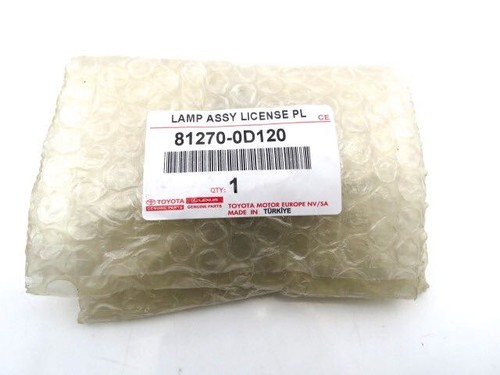 Original Nuevo Toyota Matrícula Lámpara Auris Avensis Corolla Yaris ...
