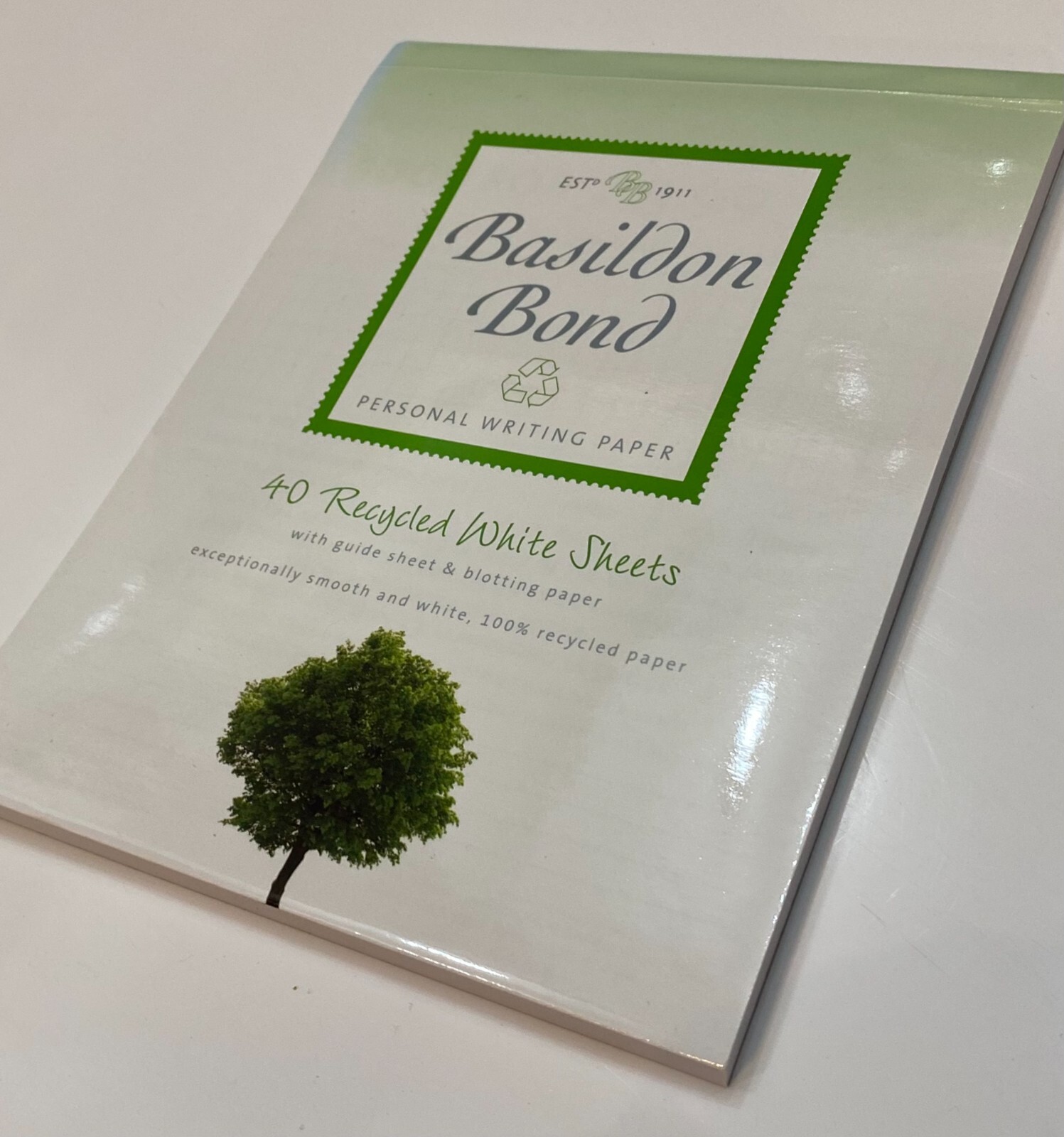 Basildon Bond Writing Pad Set 40 White Paper Sheets 178 x 137mm ...
