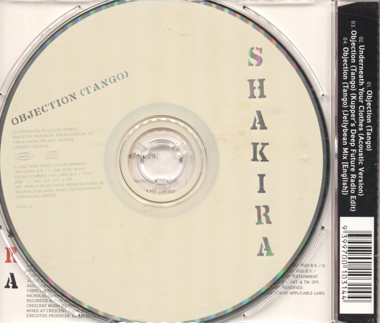 Shakira - Objection (Tango) CD | eBay Australia