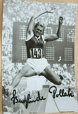 40207 AK Burglinde Pollak Bronzemedaille Leichtathletik Fünfkampf ...