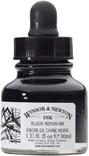 Inchiostro Di China 30 Ml - Nero Con Contagocce | eBay