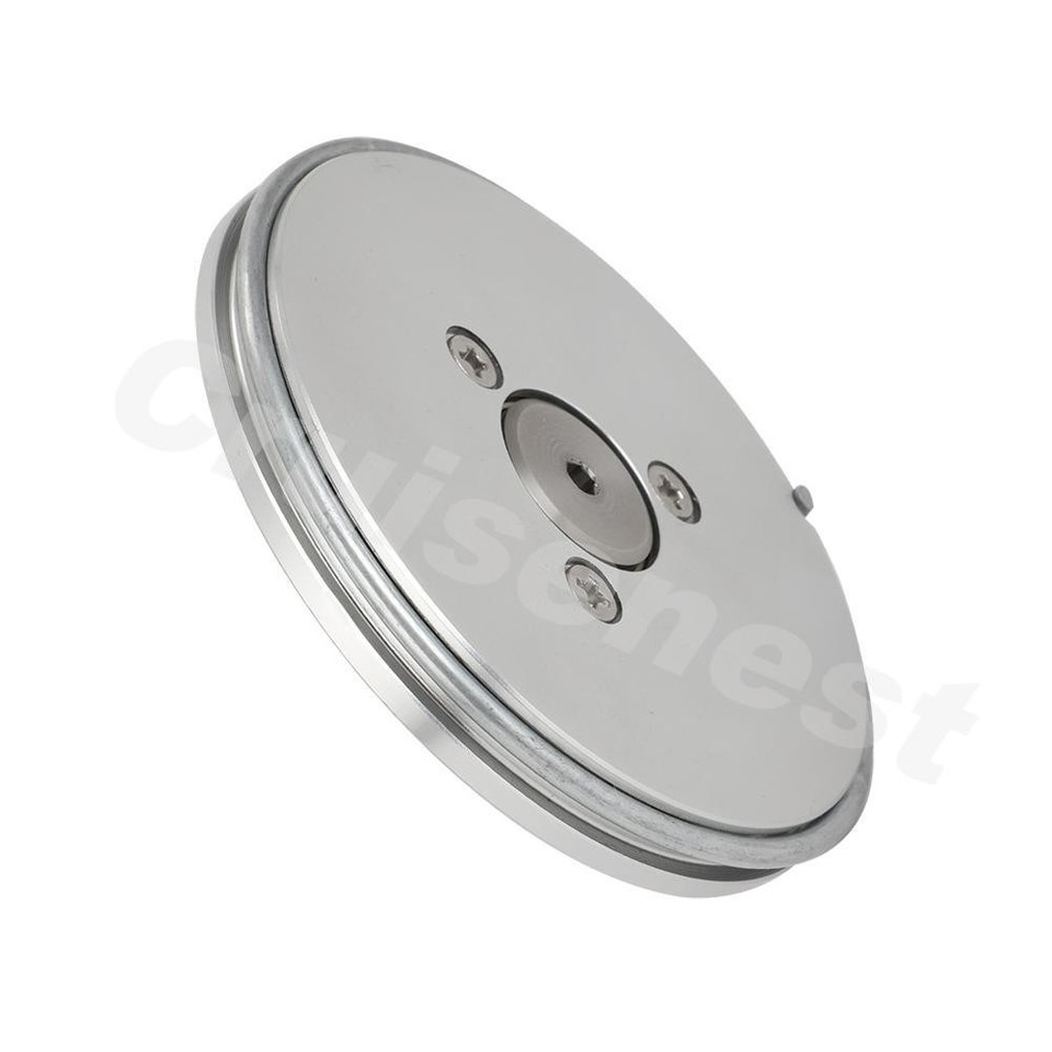 4x Secure Floating Center Cap w/ Lock Ring Aluminum for Forgiato Flow ...