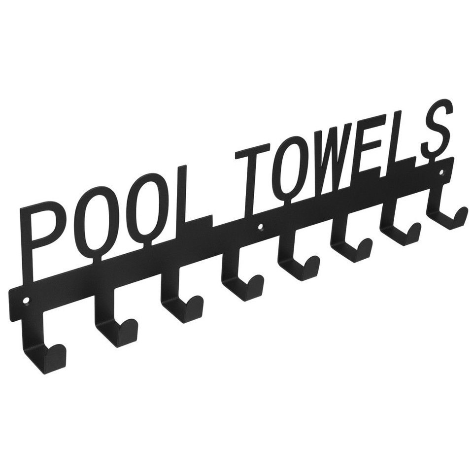 Pool Towel Rack Outdoor Towel Rack Towel Hook Towel Hanger Clothes Hook ...