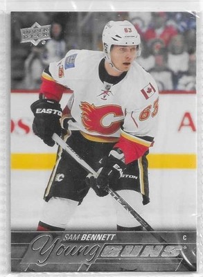 SAM BENNETT YOUNG GUNS 2015-16 UPPER DECK ROOKIE SERIES ONE RC #231 | eBay