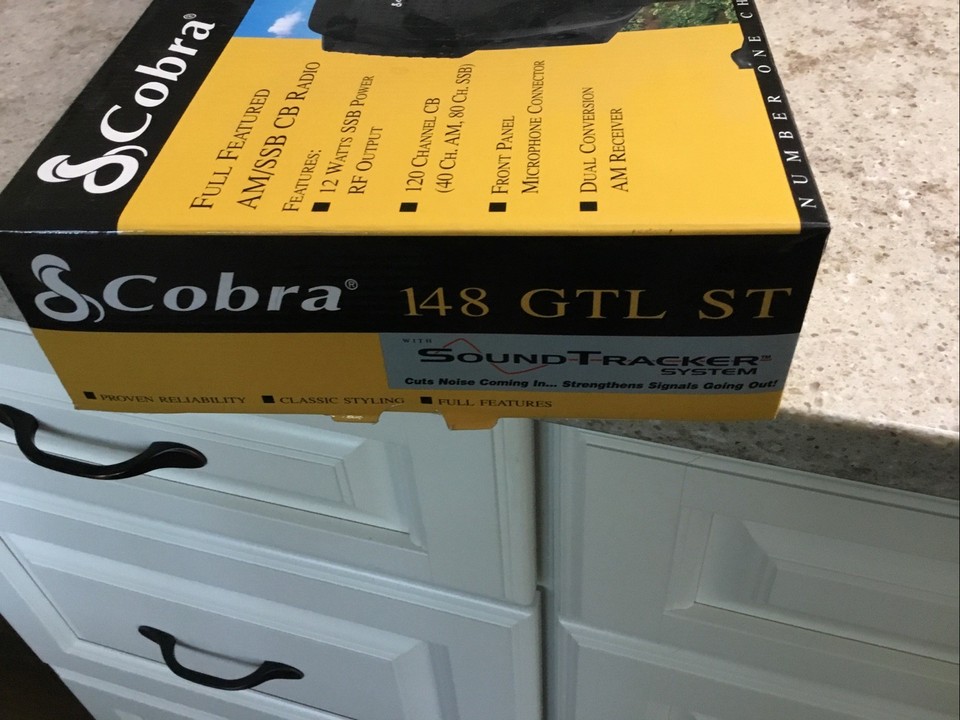 Cobra 148 GTL ST AM/SSB CB Radio New In Box Unopened | eBay