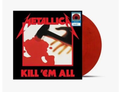 METALLICA Kill ´Em All LP Vinyle Rouge Edition Limitee USA Neuf | eBay