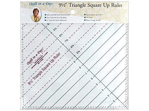 Quilt in a Day 9.5 inch triangle square up ruler 735272020233| eBay