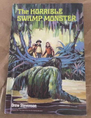 The Horrible Swamp Monster Drew Stevenson book vintage 1984 HC Weekly ...