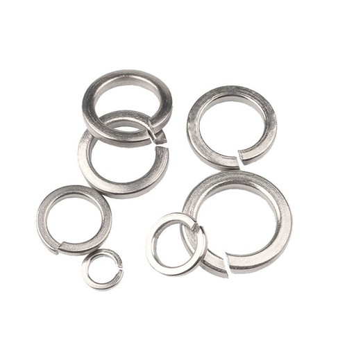 ZINC PLATED SQUARE SPRING LOCK COIL WASHERS M2 M2.5 M3-M8 SPRING SQUARE ...