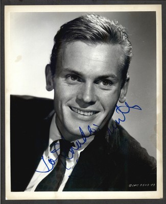 Tab Hunter - Signed Vintage Celebrity Autograph Photo - Polyester | eBay