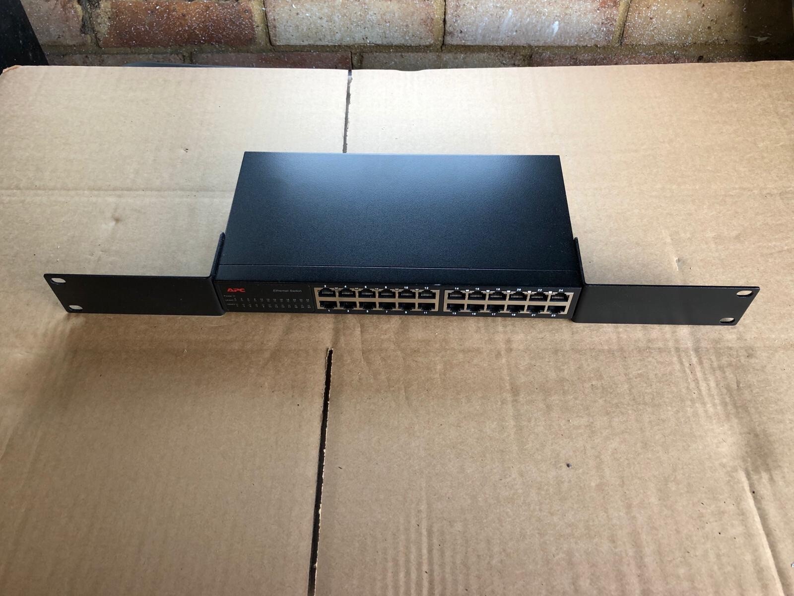 APC AP9224110 Ethernet Switch 24 Port (FastEthernet Network Switch) | eBay