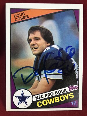 Doug Cosbie Dallas Cowboys Autographed Card | eBay