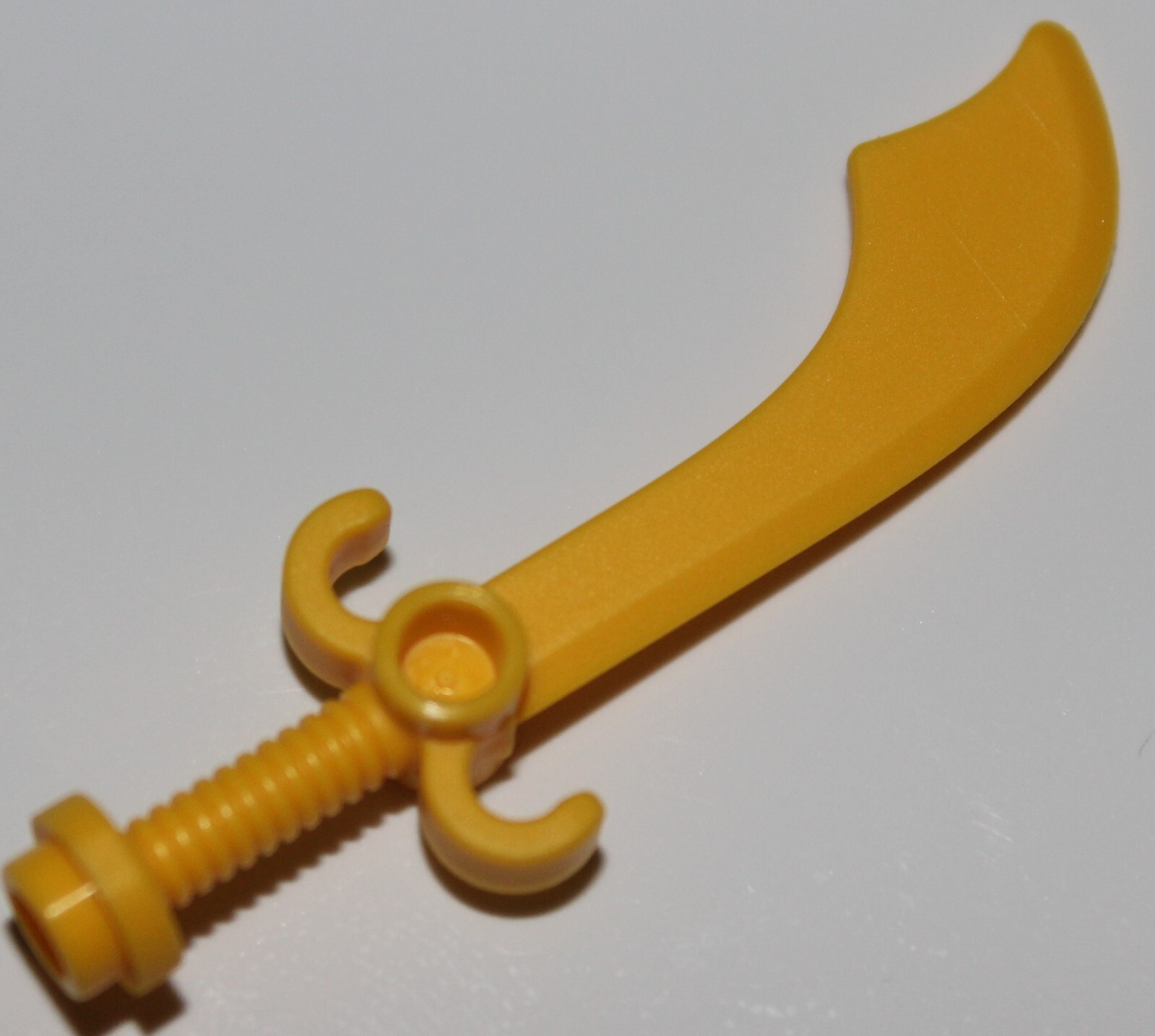 Lego 2x Castle Yellow Scimitar Sword Minifig Weapon | eBay