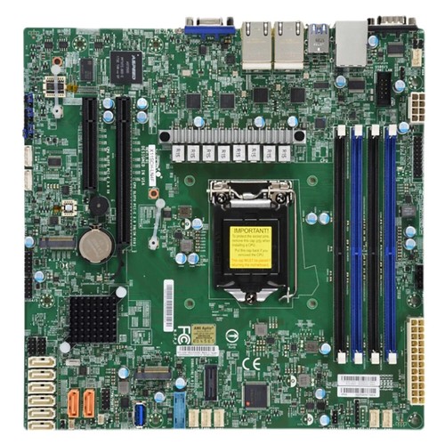 For Supermicro X11SCH-LN4F Server Motherboard Intel C246 Chipset LGA ...