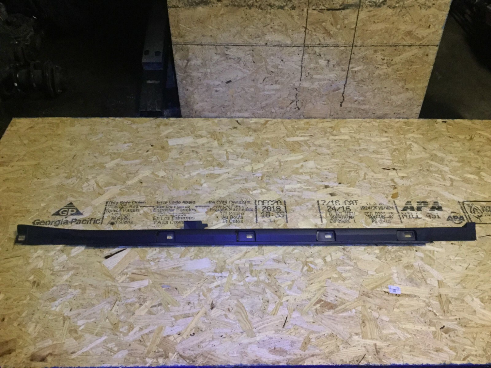 14 15 16 SUBARU FORESTER ROCKER PANEL SKIRT MOLDING PASSENGER SIDE OEM ...