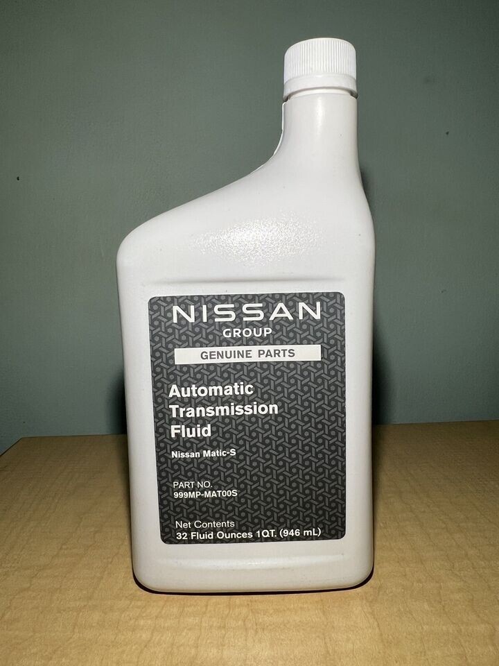 OEM Nissan Matic-S Automatic Transmission Fluid x1 quart - 999MP-MAT00S ...