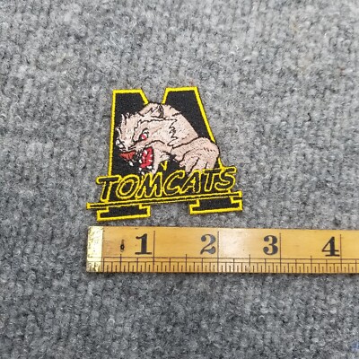 Tomcats Sports Team Patch Letter M F0 | eBay